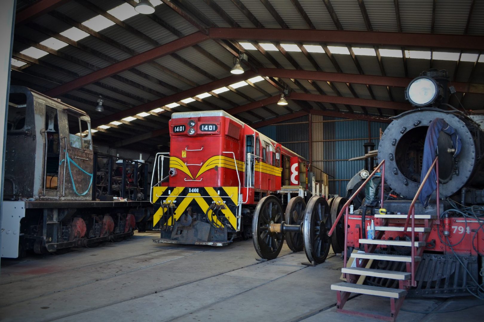Locomotive Shed – Feilding and District Steam Rail Society Inc
